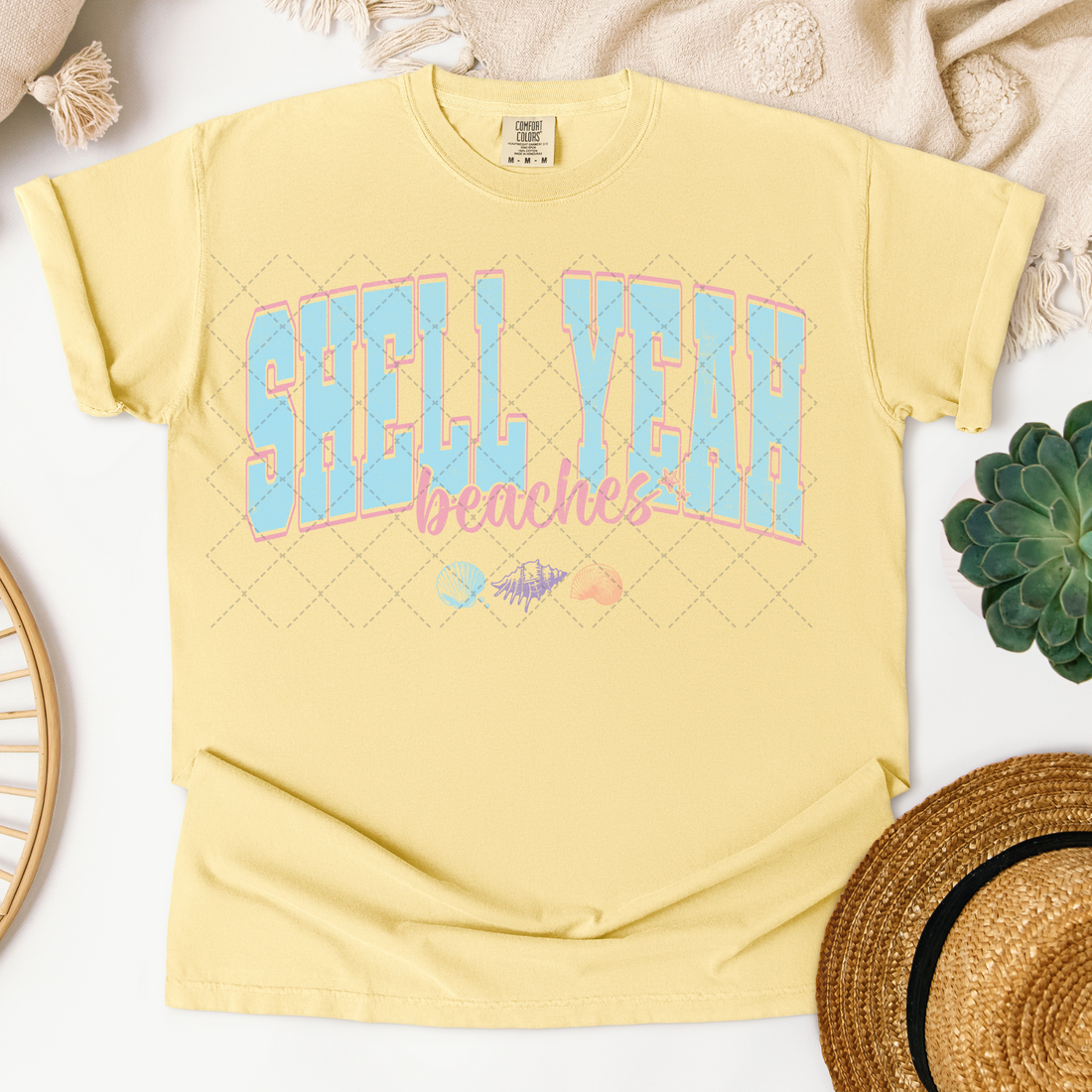 Shell Beaches Transfer – Classy Crafts