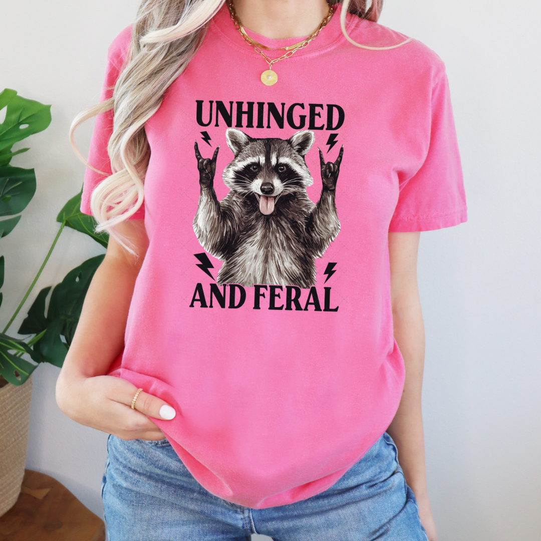 Unhinged And Feral Transfer – Classy Crafts