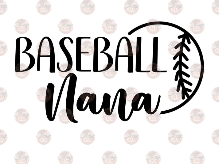 Baseball Nana 5 Transfer – Classy Crafts