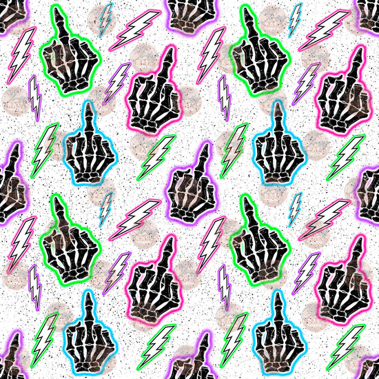 Middle Finger Seamless 2 - Sublimation Transfer – Classy Crafts