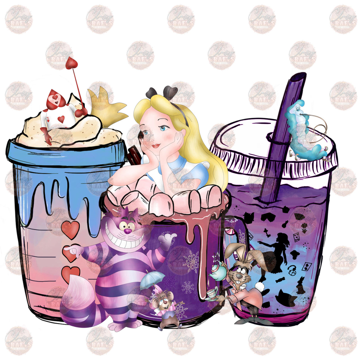 Princess Coffee - Sublimation Transfer – Classy Crafts