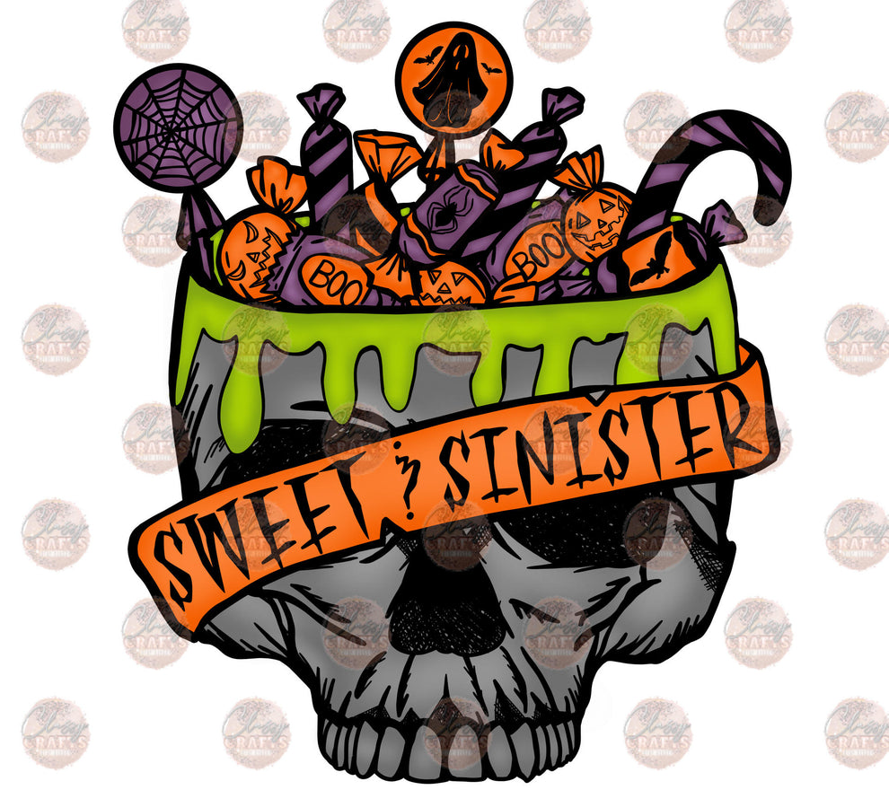 Sweet and Sinister Scroll Color Transfer – Classy Crafts